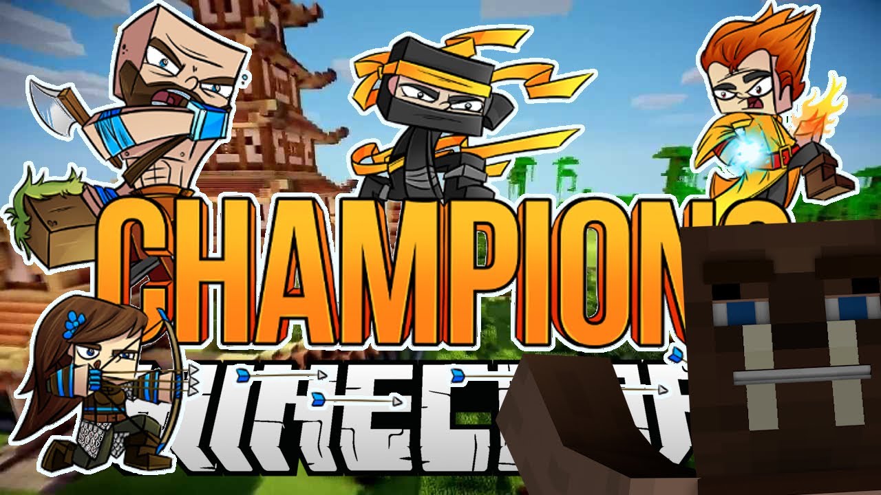 WAKACJE!!! - MINECRAFT CHAMPIONS / MODY / W-PACK - YouTube