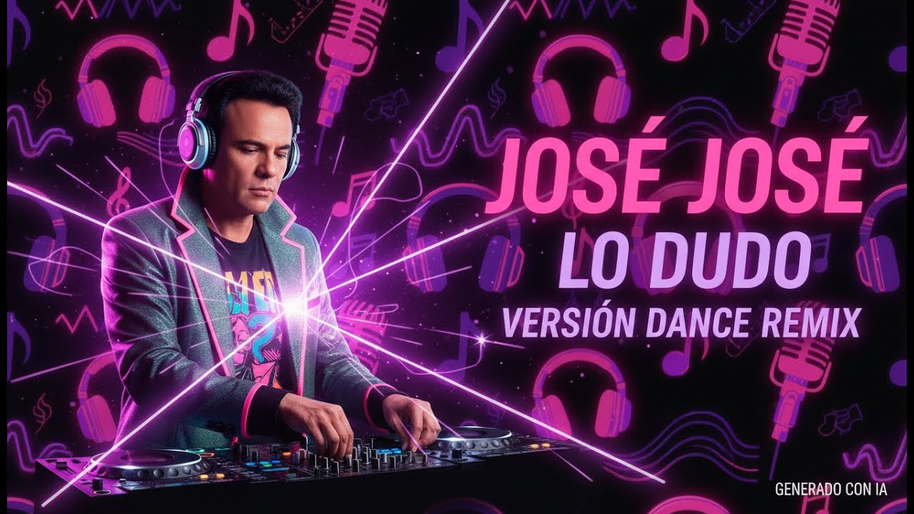 José José – Lo Dudo | Cover IA Remix Dance ochentero - YouTube