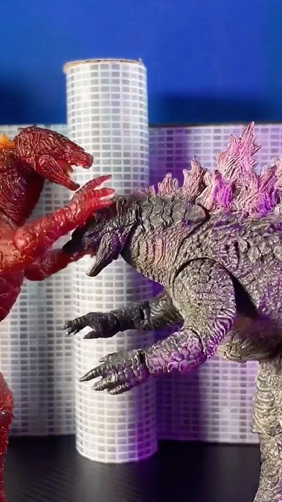 Supercharged evolved Godzilla vs thermonuclear Godzilla - YouTube