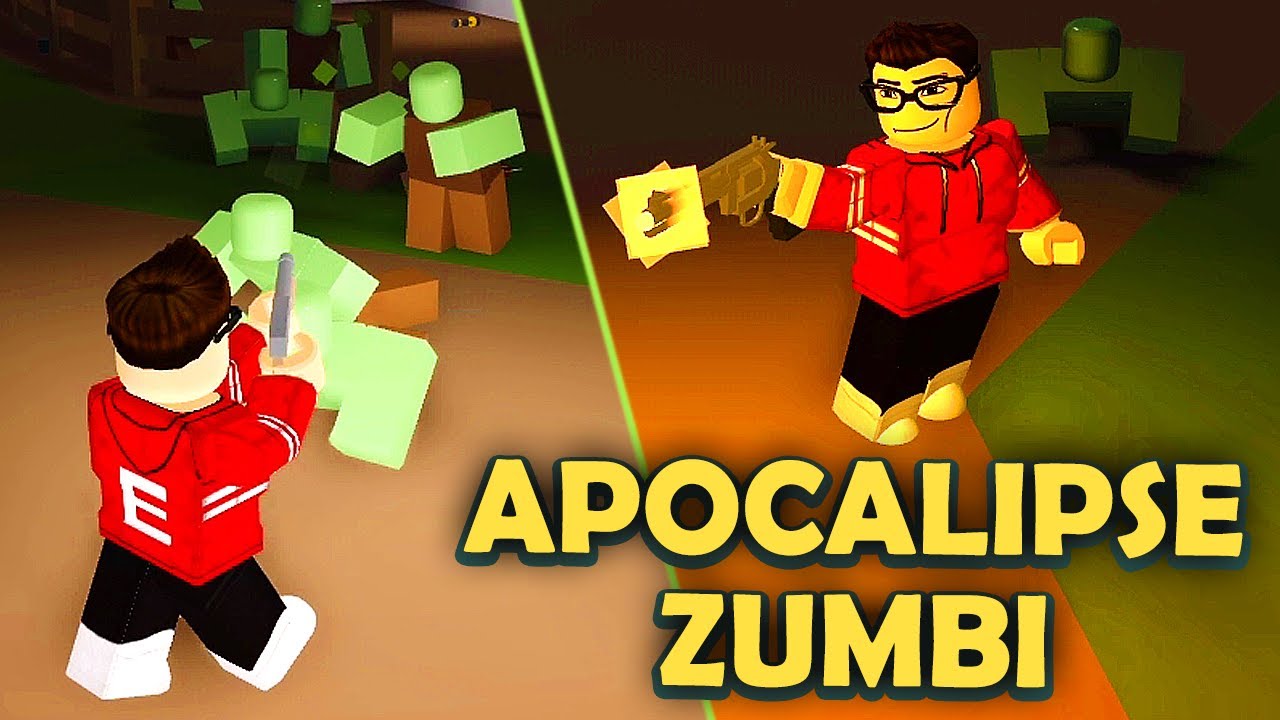 ENFRENTEI um APOCALIPSE ZUMBI - Roblox The Apocalypse - YouTube