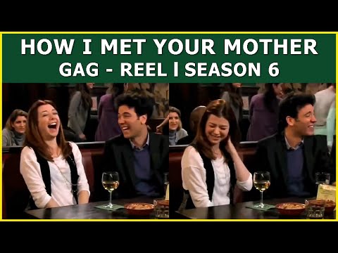 The Actual Scene vs. Blooper - Season 6 | How I Met Your Mother #howimetyourmother​​ #himym