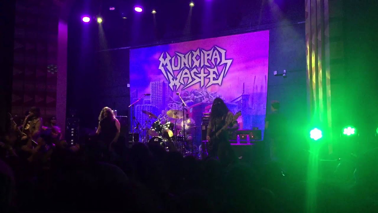 Municipal Waste - Hazardous Mutation / Nailed Casket Live @ The Regent ...