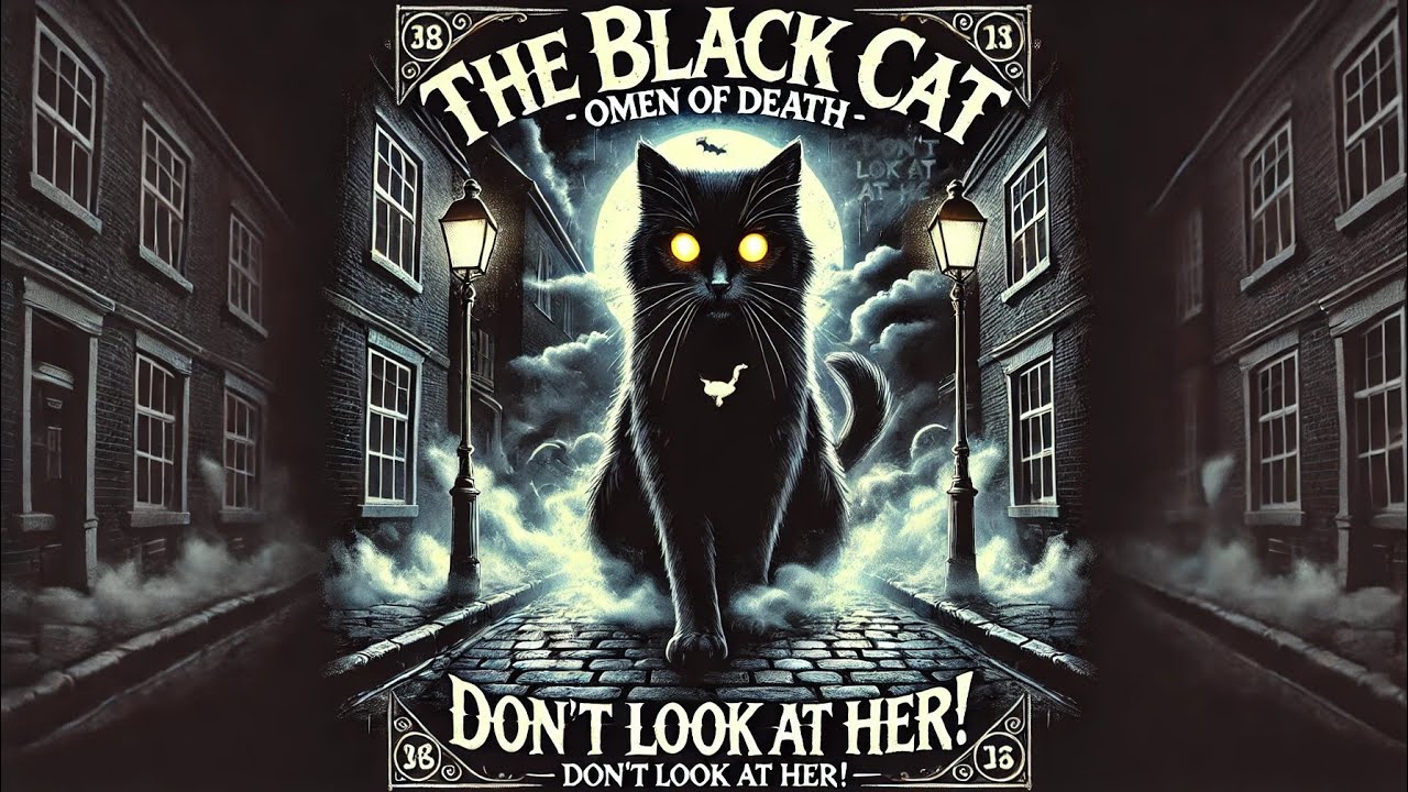 The Black Cat Omen of Death! - YouTube