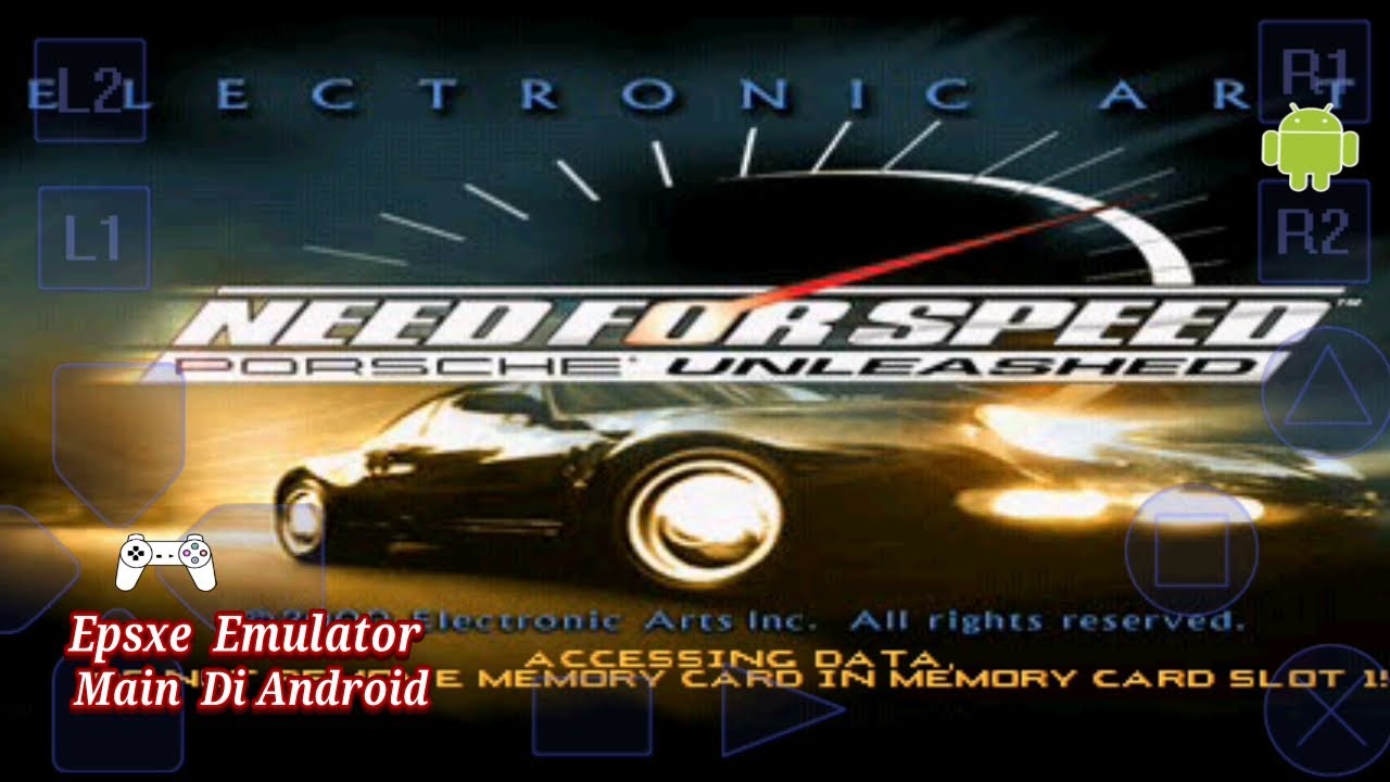 Need For Speed Porsche Unleashed, EPSXE Emulator Android (Game PSX/PS1 ...