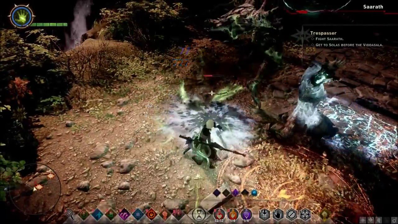 Dragon Age: Inquisition - Trespasser - Rift Mage Solo Saarath Stage 2 ...