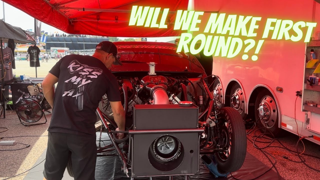 We Changed the Procharger 10 Minutes before First Round!😳😳 - YouTube
