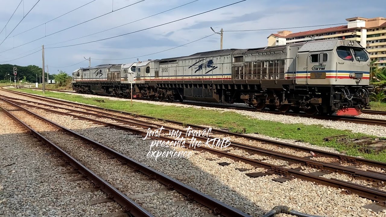 KTMB Class 26106 Tanjung Jara and Class 26120 Tanjung Tuan locomotives ...