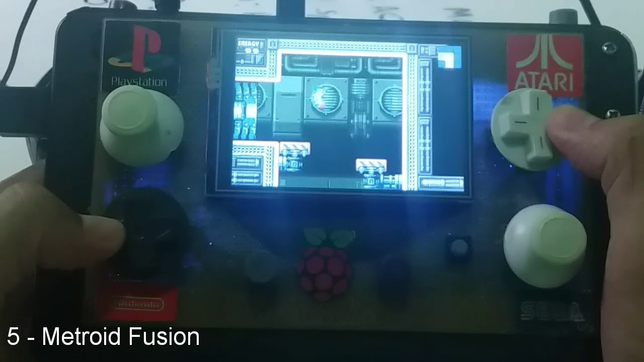 GameBoy Advance - GBA Portable RaspberryPi RetroPie - fbcp-ili9341 ...