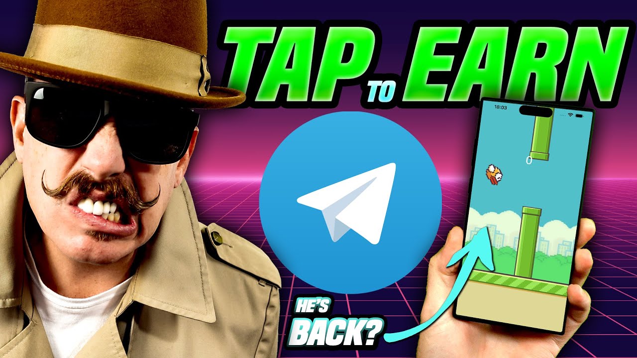 TOP 12 TELEGRAM MOBILE PLAY TO EARN CRYPTO GAMES (Flappy Bird RETURNS ...