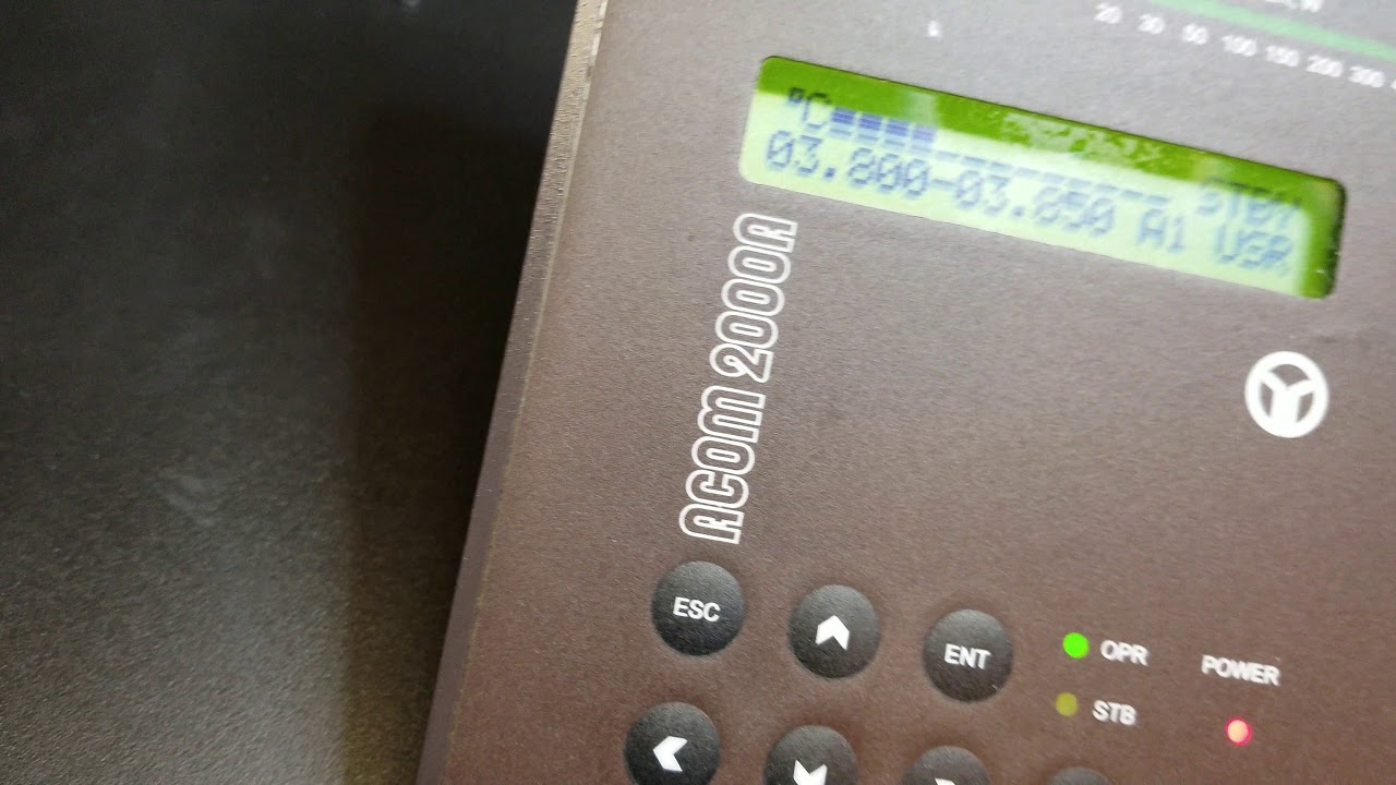 Acom 2000A test - YouTube