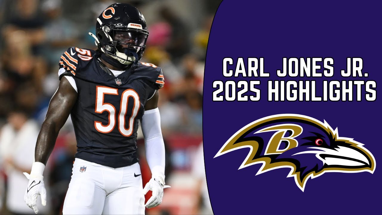 Carl Jones Jr. Highlights 🔥 | Welcome to the Ravens - YouTube