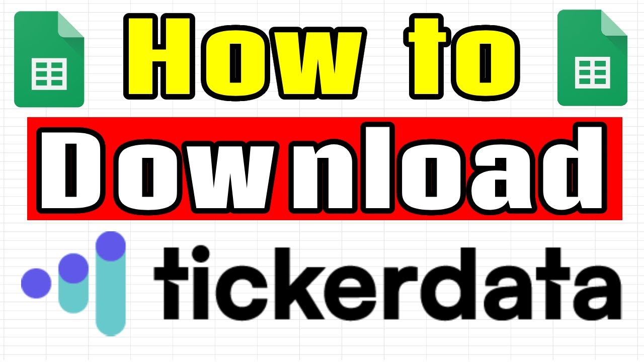How to Download Tickerdata! - YouTube