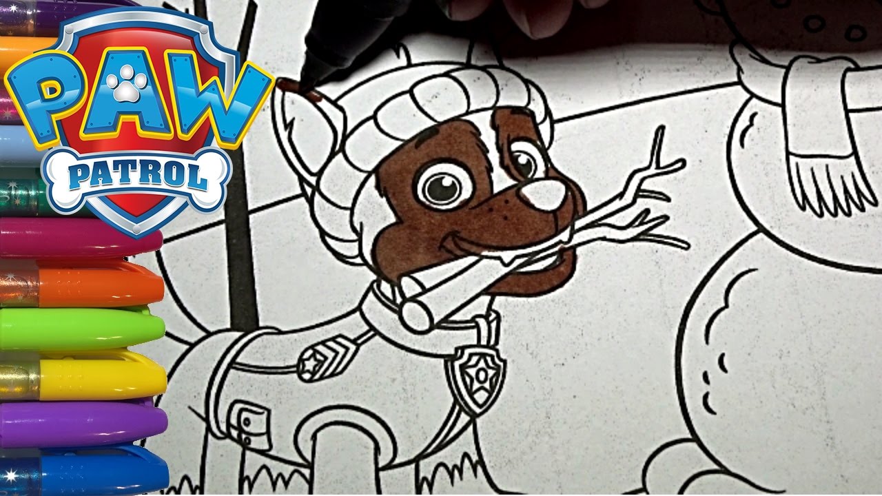 Paw Patrol | Building a Snowman with Friends - YouTube