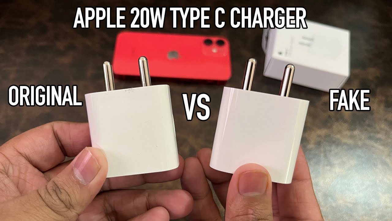 Apple 20w Type C Charger Fake Vs Original #Shorts - YouTube