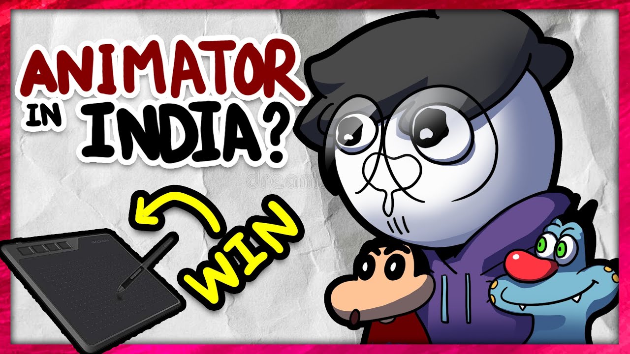 How to be animator in INDIA? ft. Gaomon PD1320 - YouTube