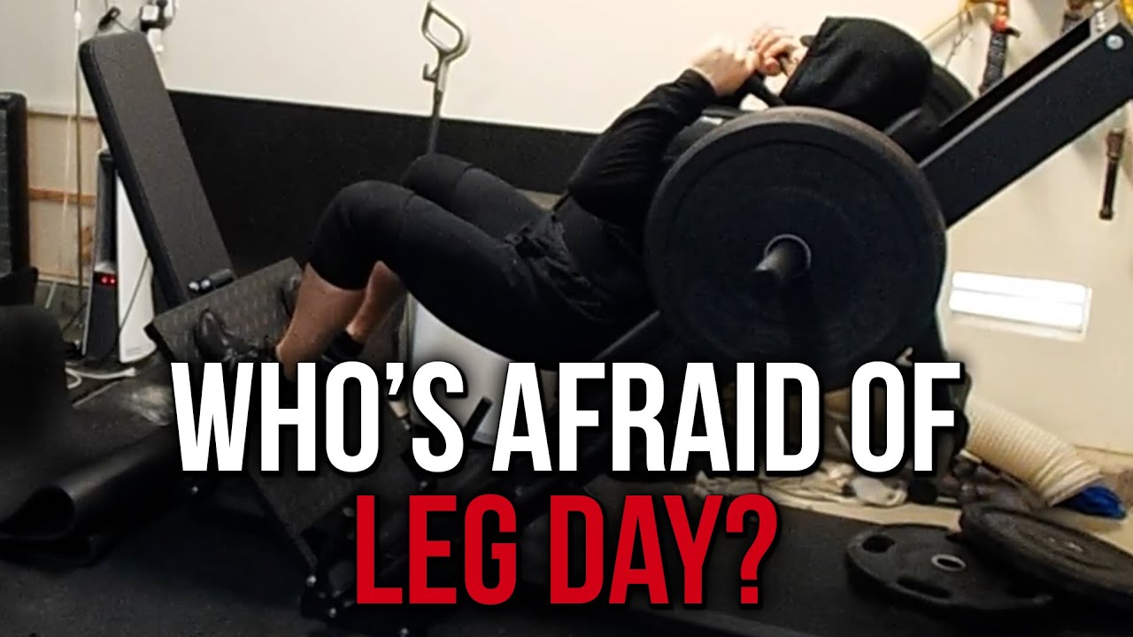 Leg Day Workout: Hex Deads (355 - 5x6) Hack Squat & Leg Press ...