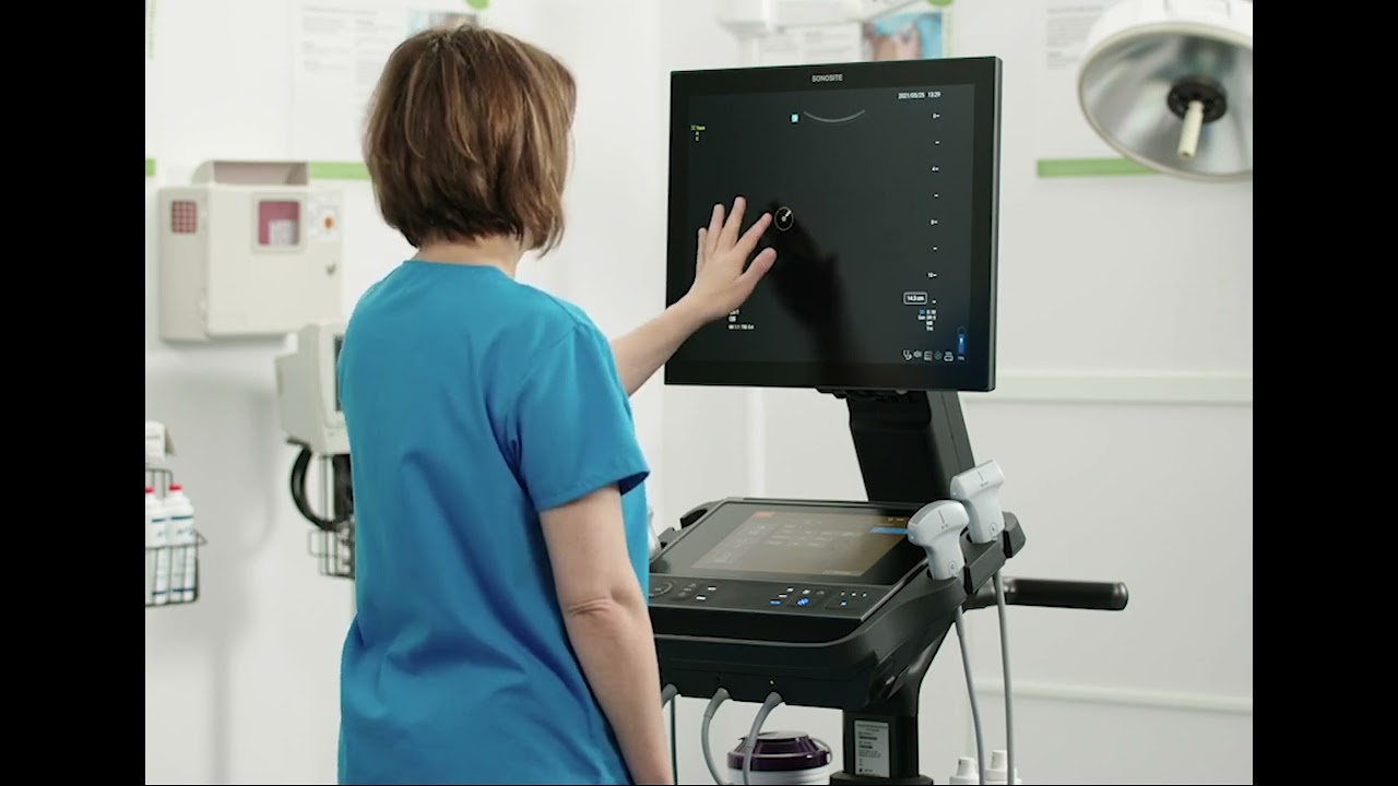 Sonosite LX Taking Measurements - YouTube
