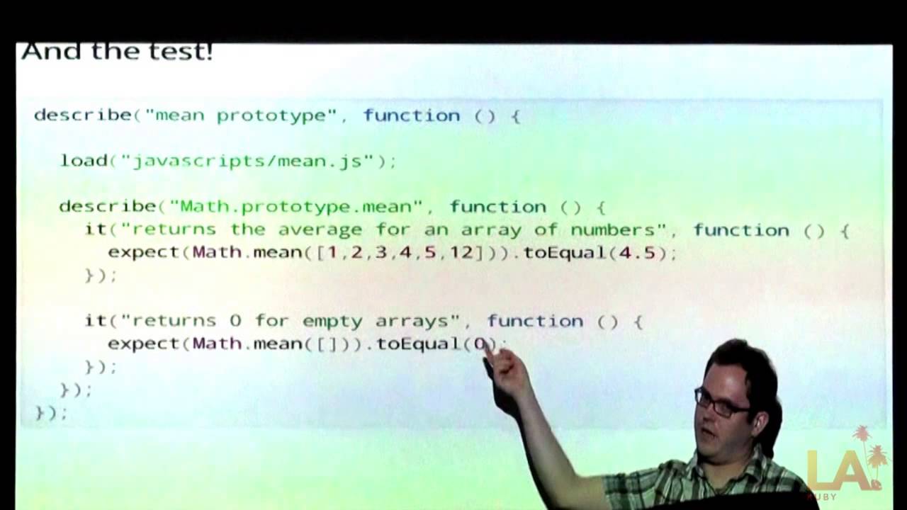 Test Coverage Reports for your Javascript with Ruby! by Doug McInnes ...
