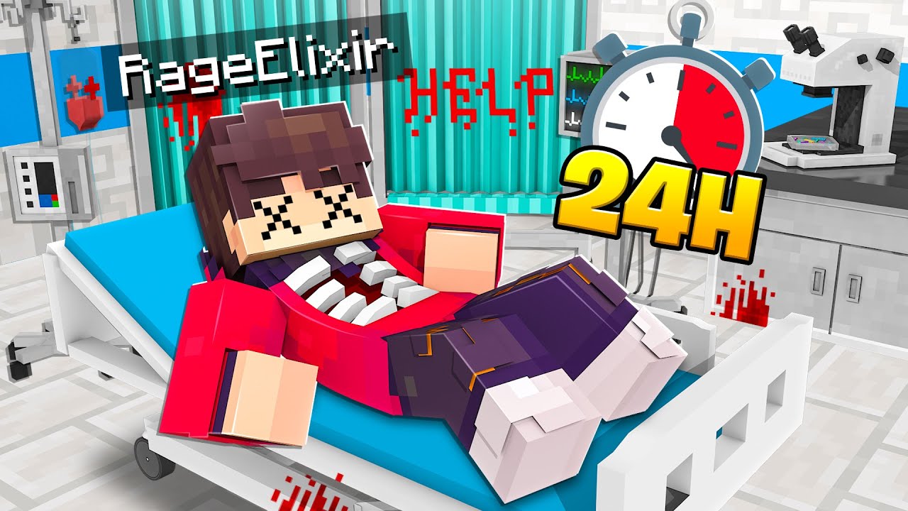 RageElixir Has 24 Hours Left to Live in Minecraft.. *SAD* - YouTube