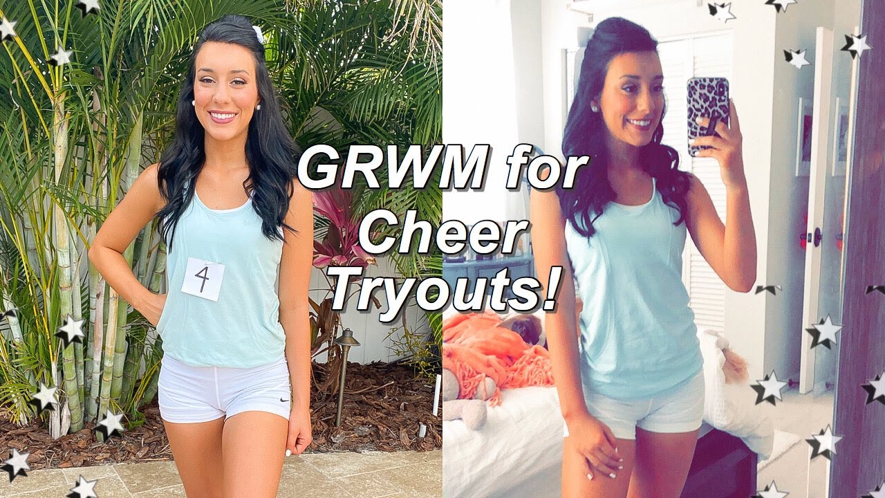 GRWM For College Cheer Tryouts! | University of Florida - YouTube