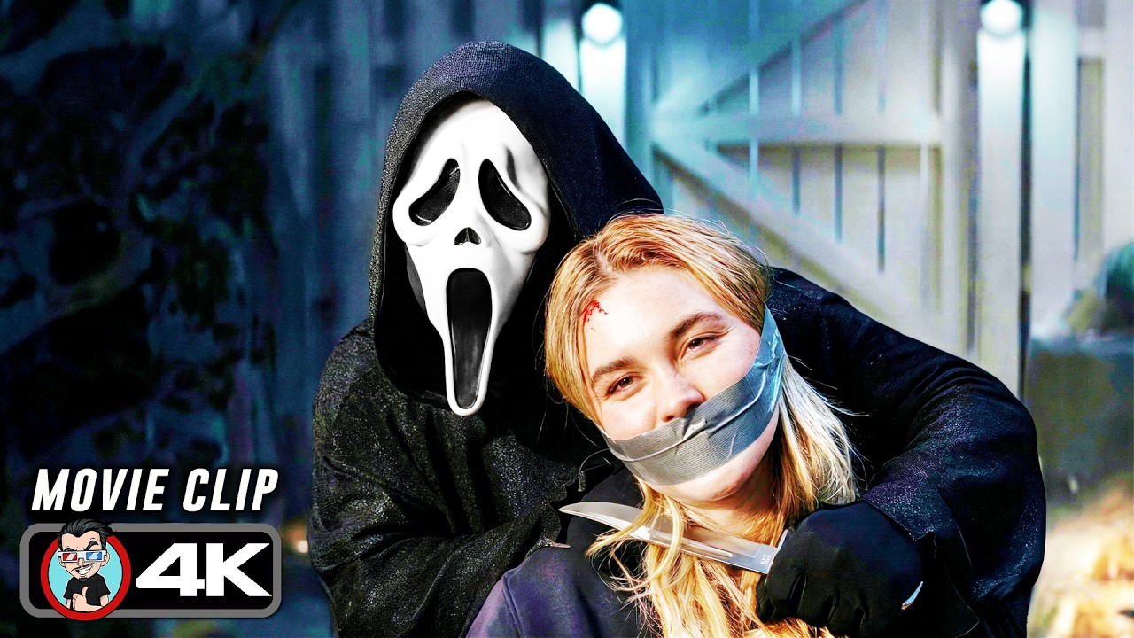 Sidney Vs Ghostface - Final Fight Scene | SCREAM 7 (2026) Movie CLIP 4K ...