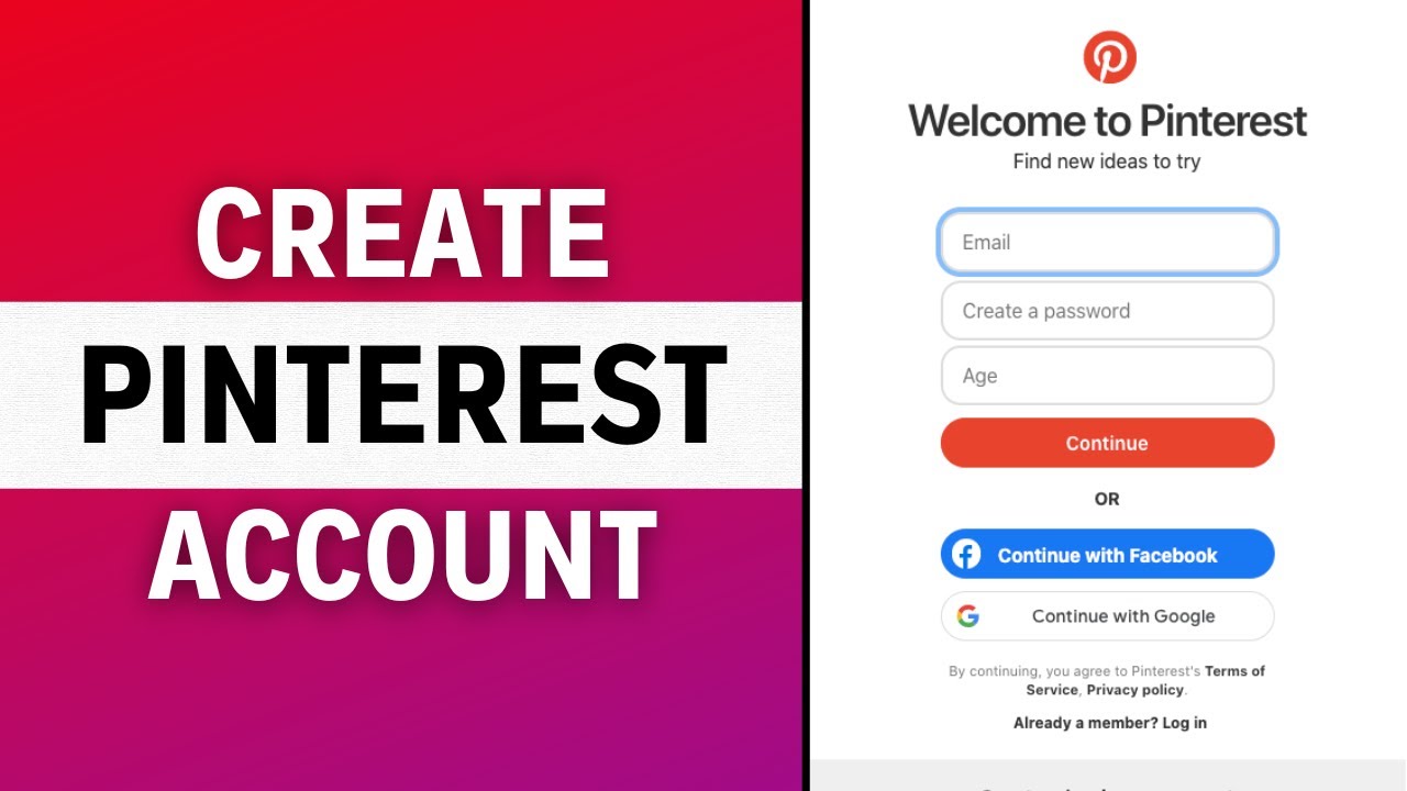 How To Create A Pinterest Account (LATEST GUIDE) - YouTube