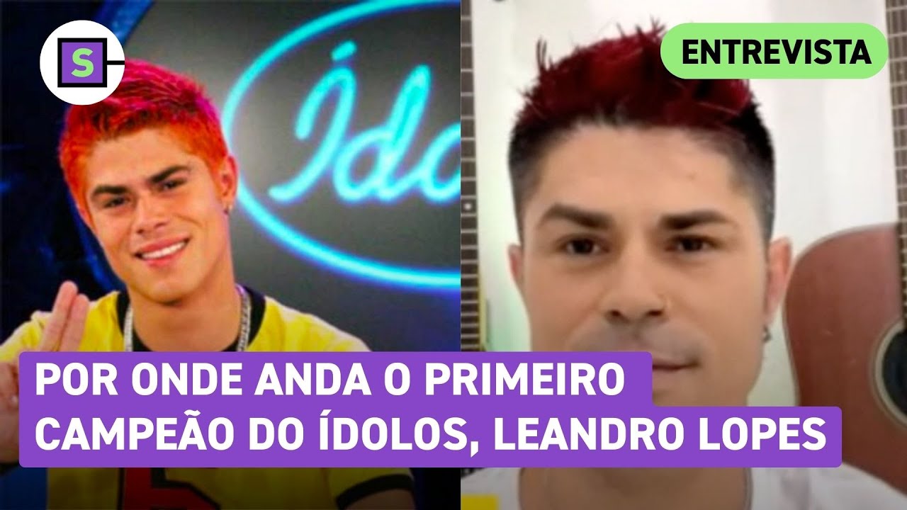 Por onde anda Leandro Lopes, campeão do Ídolos 1?: "Não era para eu estar vivo": - YouTube