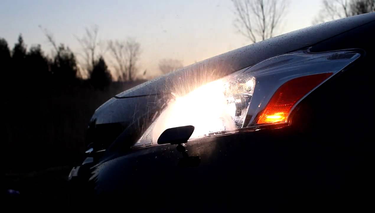 2012 Toyota Prius v - Headlamp Washers - YouTube