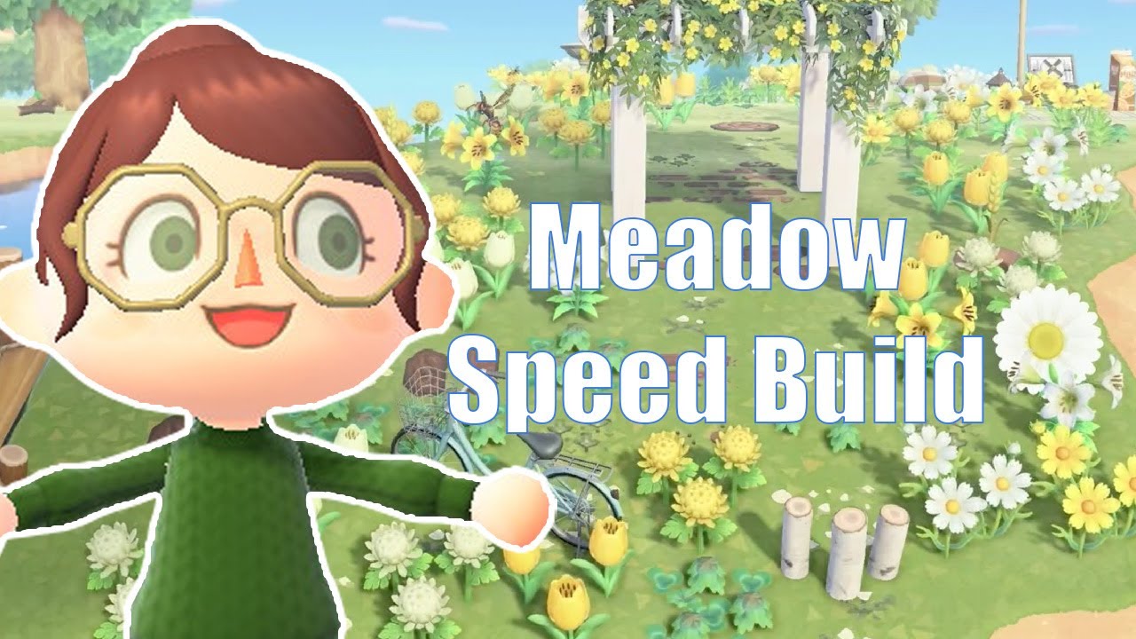 Let's Build the Perfect Spring-Core Meadow! | Animal Crossing New ...