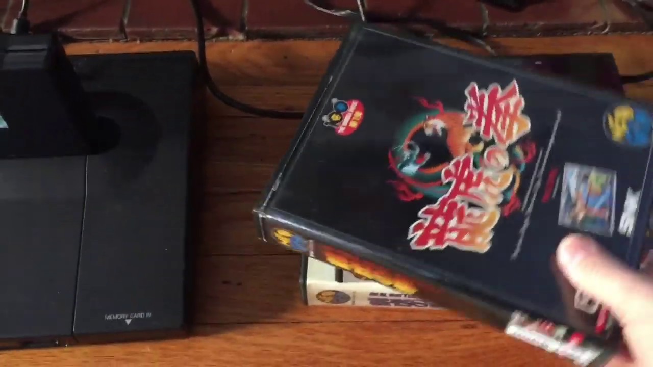 Neo Geo HDTV setup - YouTube