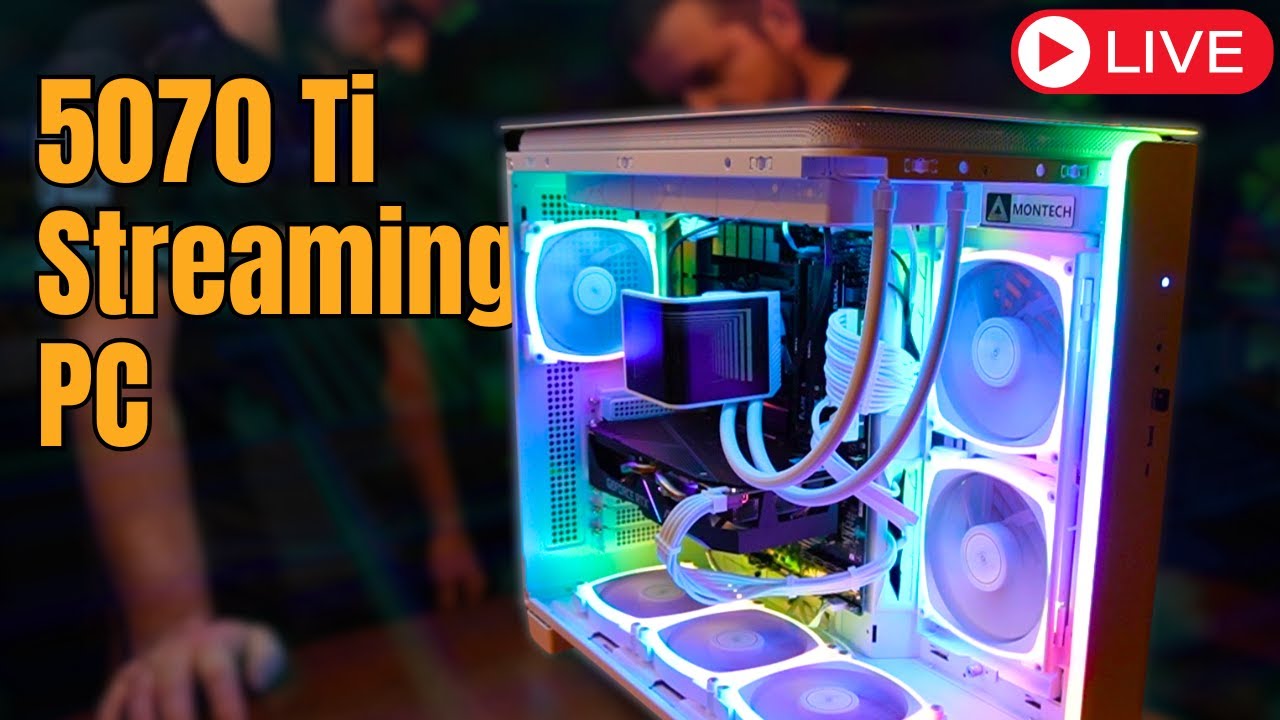 Building a 5070 Ti Streaming Monster! (Live PC Build) | Vertical - YouTube