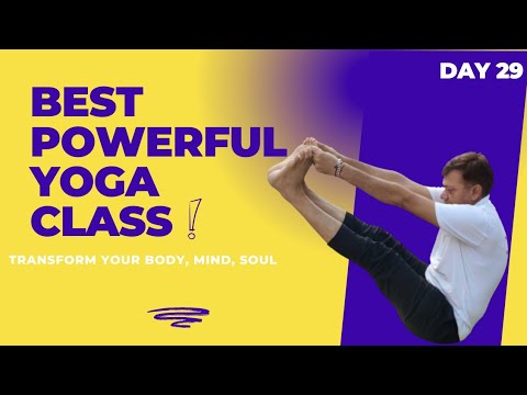 BEST POWERFUL YOGA | DAY 29 - YouTube