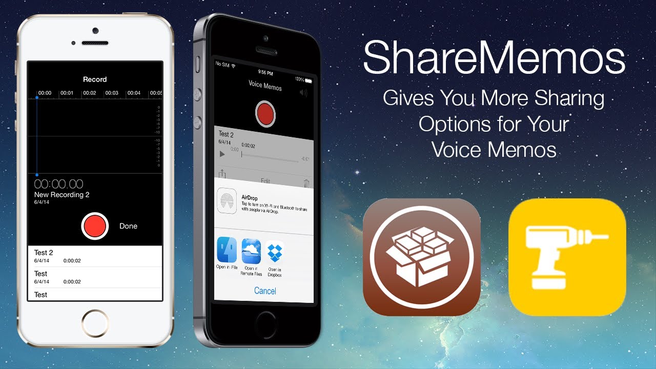 ShareMemos: Gives You More Sharing Options for Your Voice Memos - YouTube