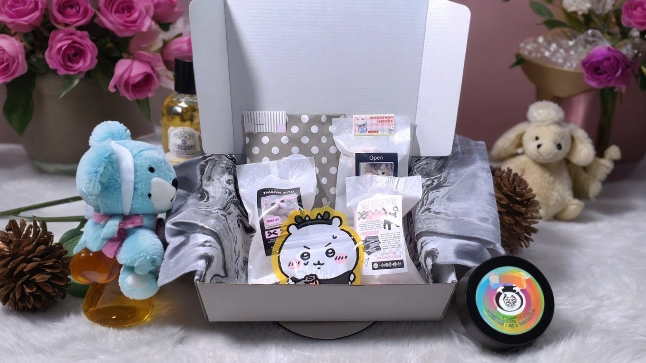 Immersive packaging - cream glue handmade (˵¯͒〰¯͒˵) - YouTube