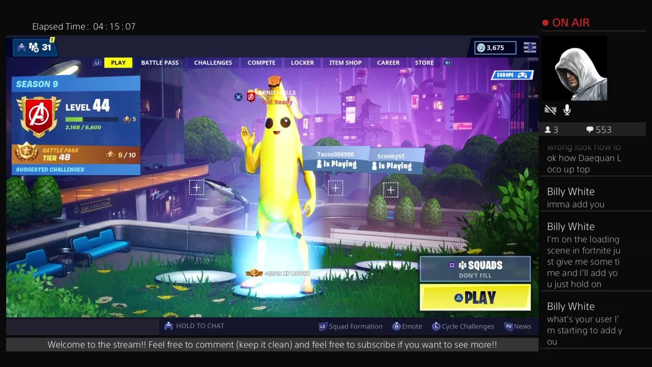 Billy Bounce Emote Challenge!! - YouTube