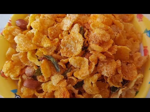 झटपट मक्याचा पोहे चिवडा || Khuskhushit Makyacha Chivda ||Makka Poha ...