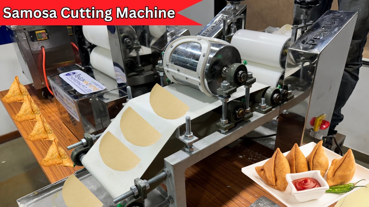 Automatic Samosa Patti Cutting Machine| Samosa Making Machine Samosa ...