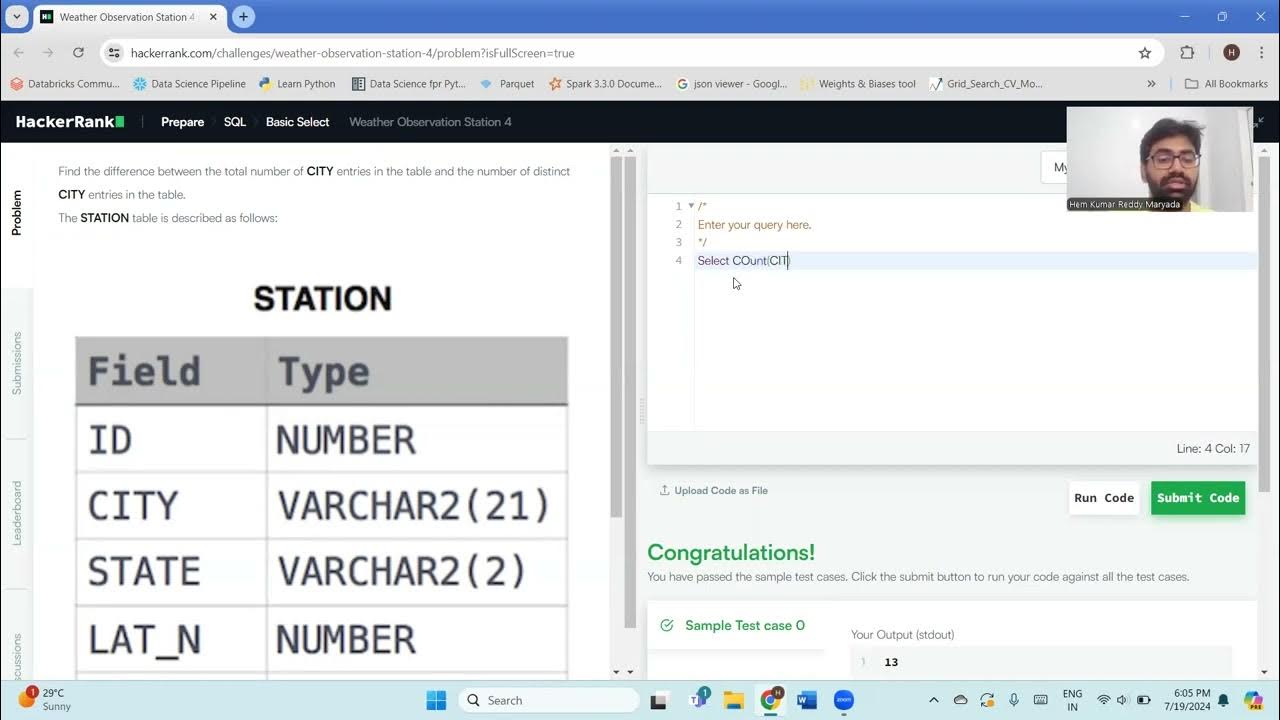 Hacker Rank Solution 5 - YouTube