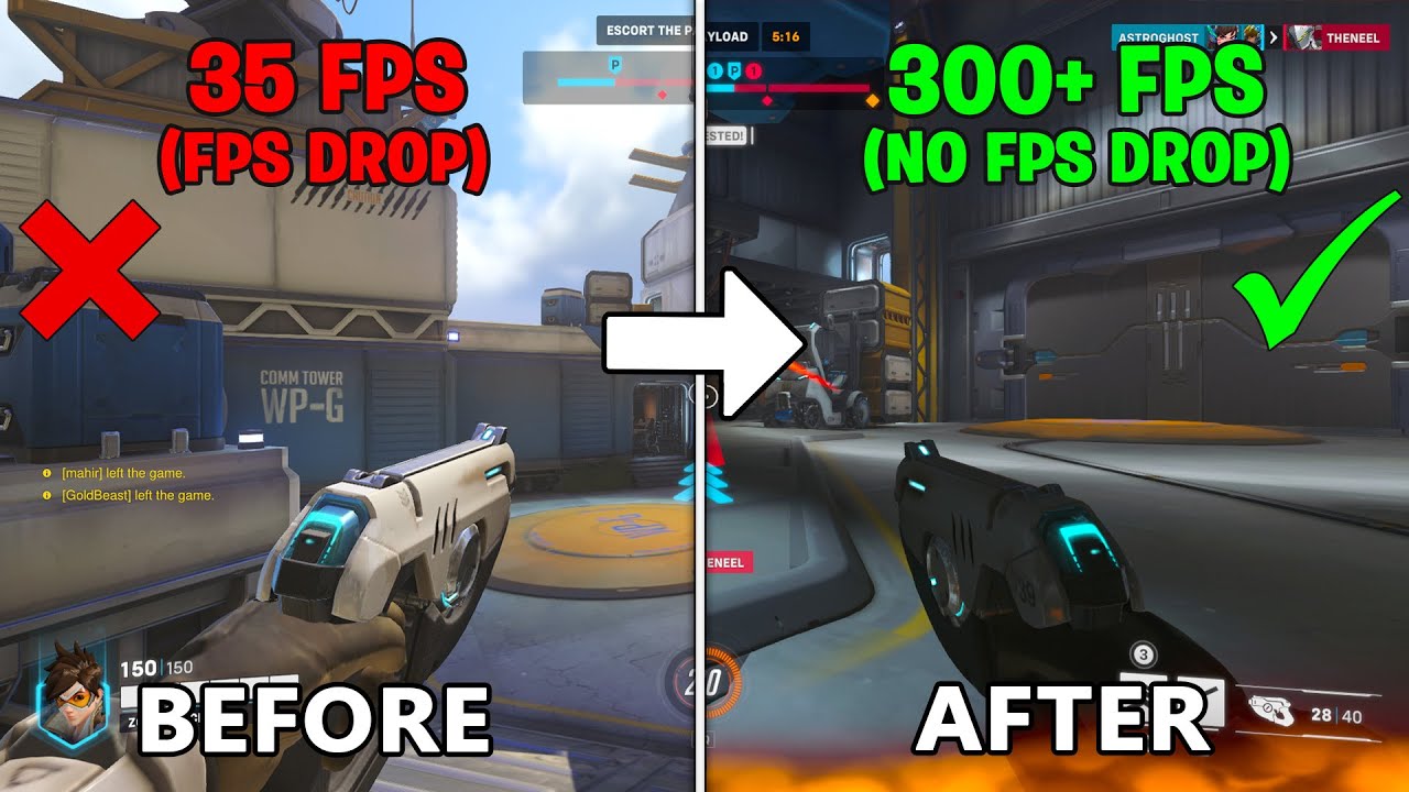 🔧How To Overwatch 2 Boost FPS, Fix Lag & FPS Drops | Overwatch 2 Lag ...