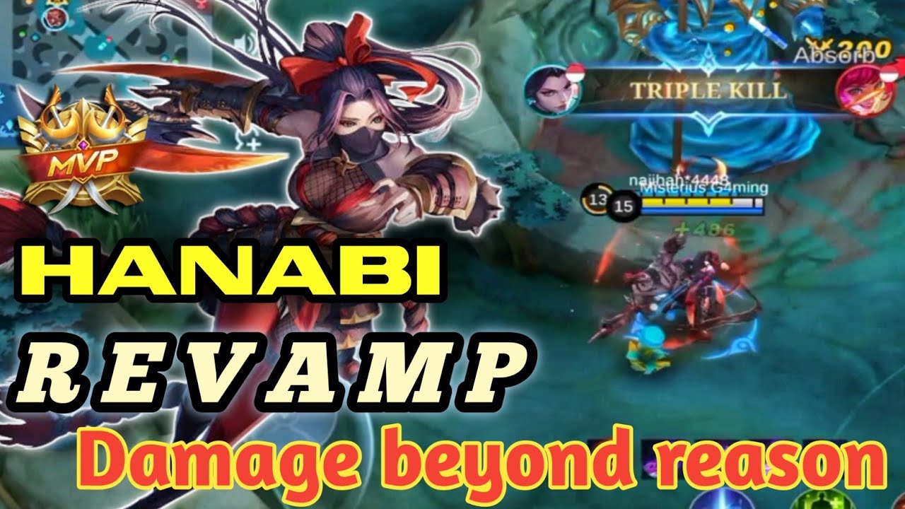 New revamped Hanabi marksman damage beyond reason - Mobile Legends Bang ...