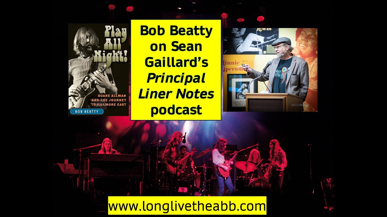 Hittin' the Note with Sean Gaillard on the Principal Liner Notes ...