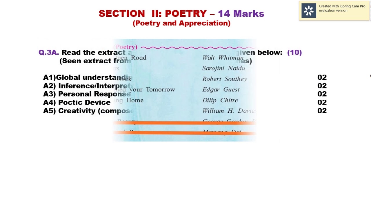 12th English New Paper Pattern /Activity Sheet / Question Paper - 80 ...