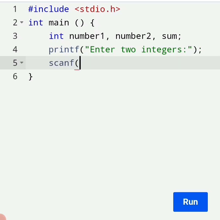 Add two Integers using C Language ⚡ #education #cprogramming #shorts - YouTube