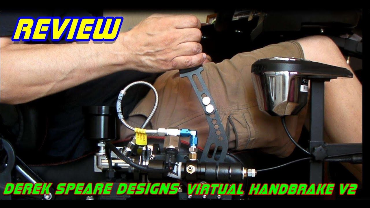 #Review# Derek Speare designs virtual hydraulic handbrake V2 - YouTube