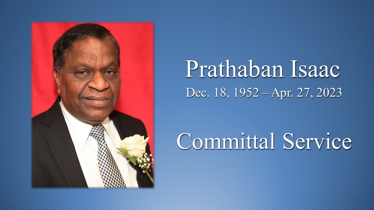 Prathaban Isaac - Commital Service - YouTube