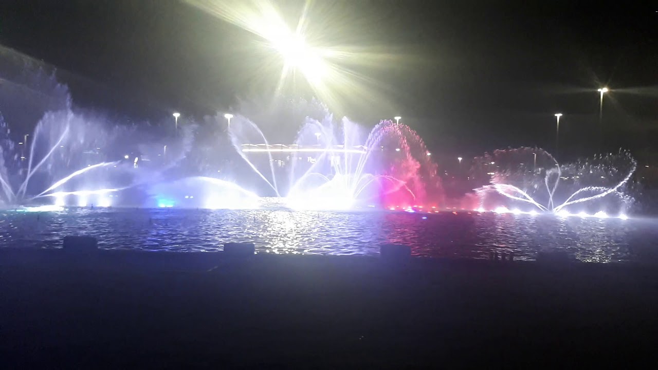 Waterfall Dance with Music - YouTube