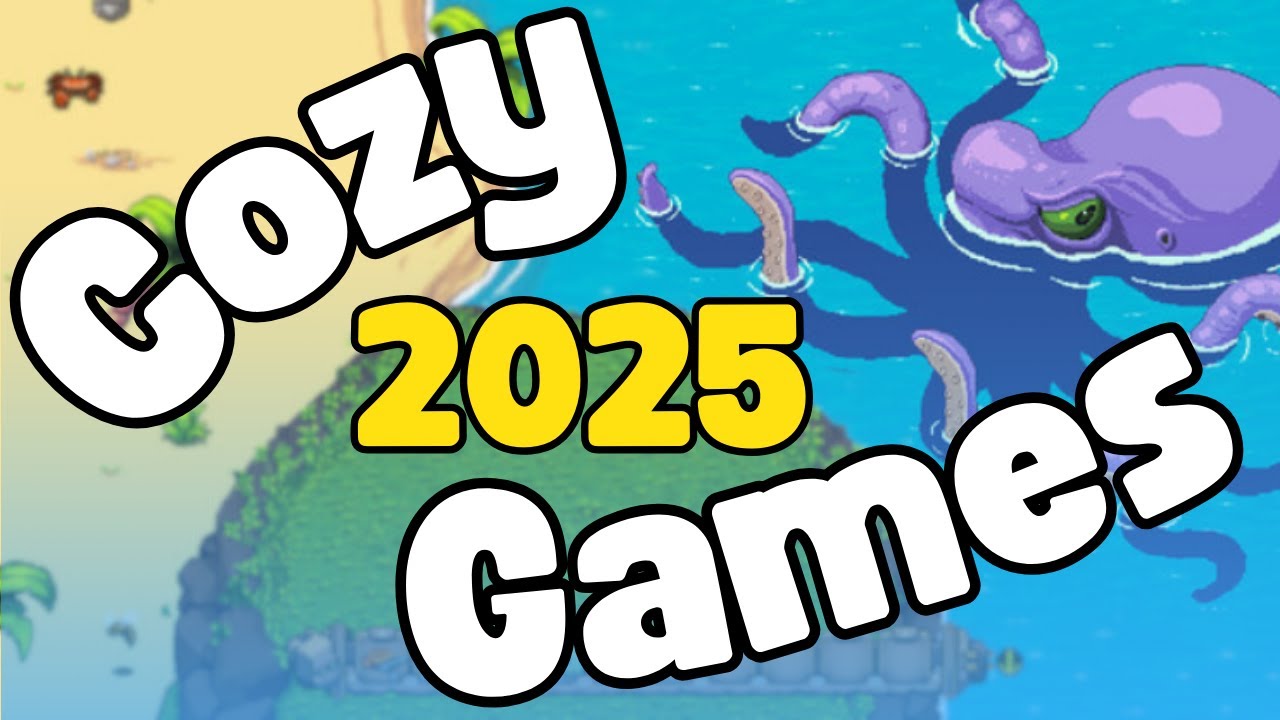 Os MELHORES Cozy Games 2025 - YouTube