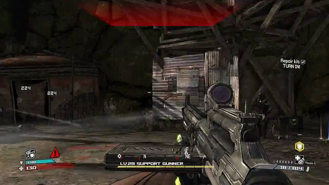 Borderlands - Krom's Canyon Gameplay Part 2/2 - YouTube