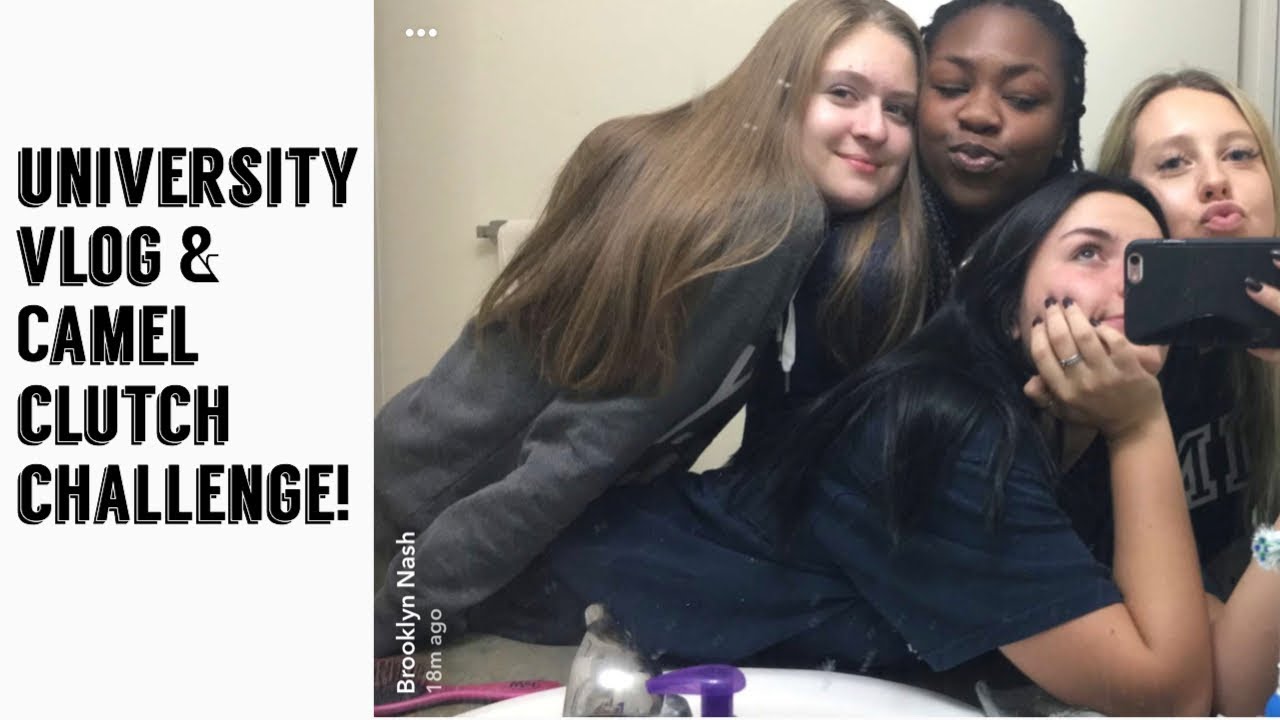 University Vlog #2 & Camel Clutch Challenge! - YouTube