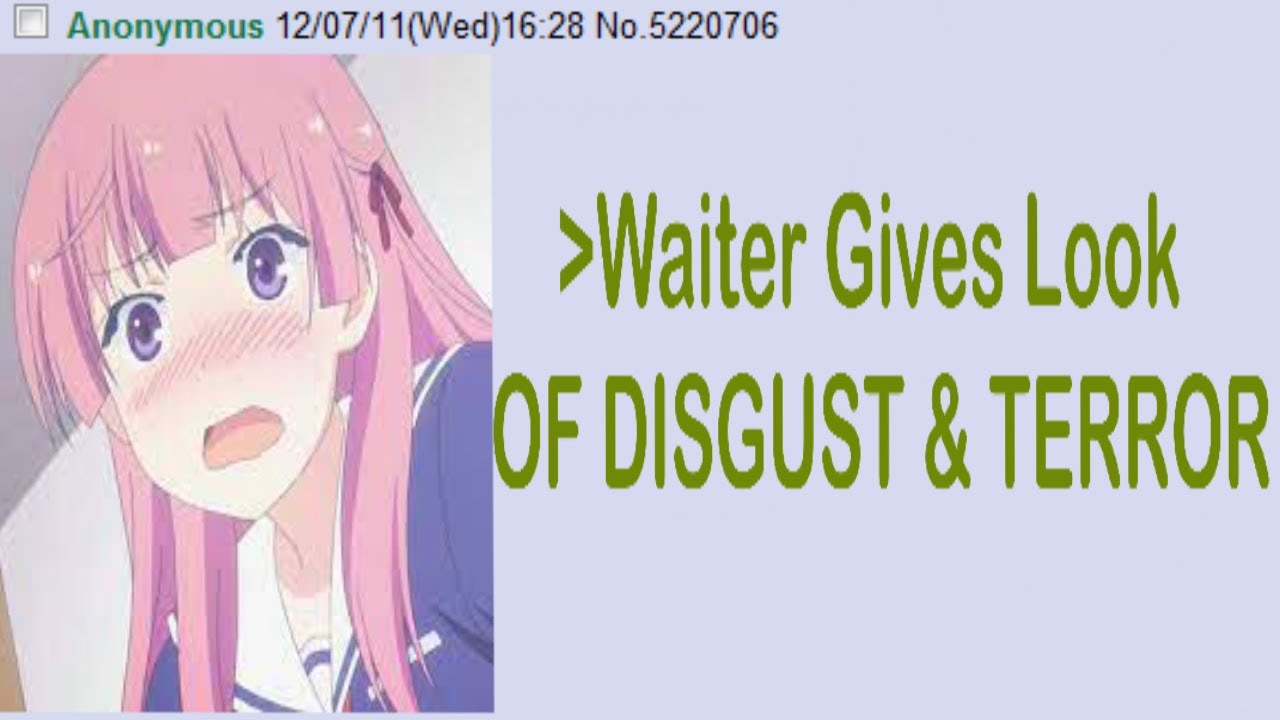 FemAnon & Resturant Sickened By Wet Fart 😳- 4chan /b Greentext - YouTube